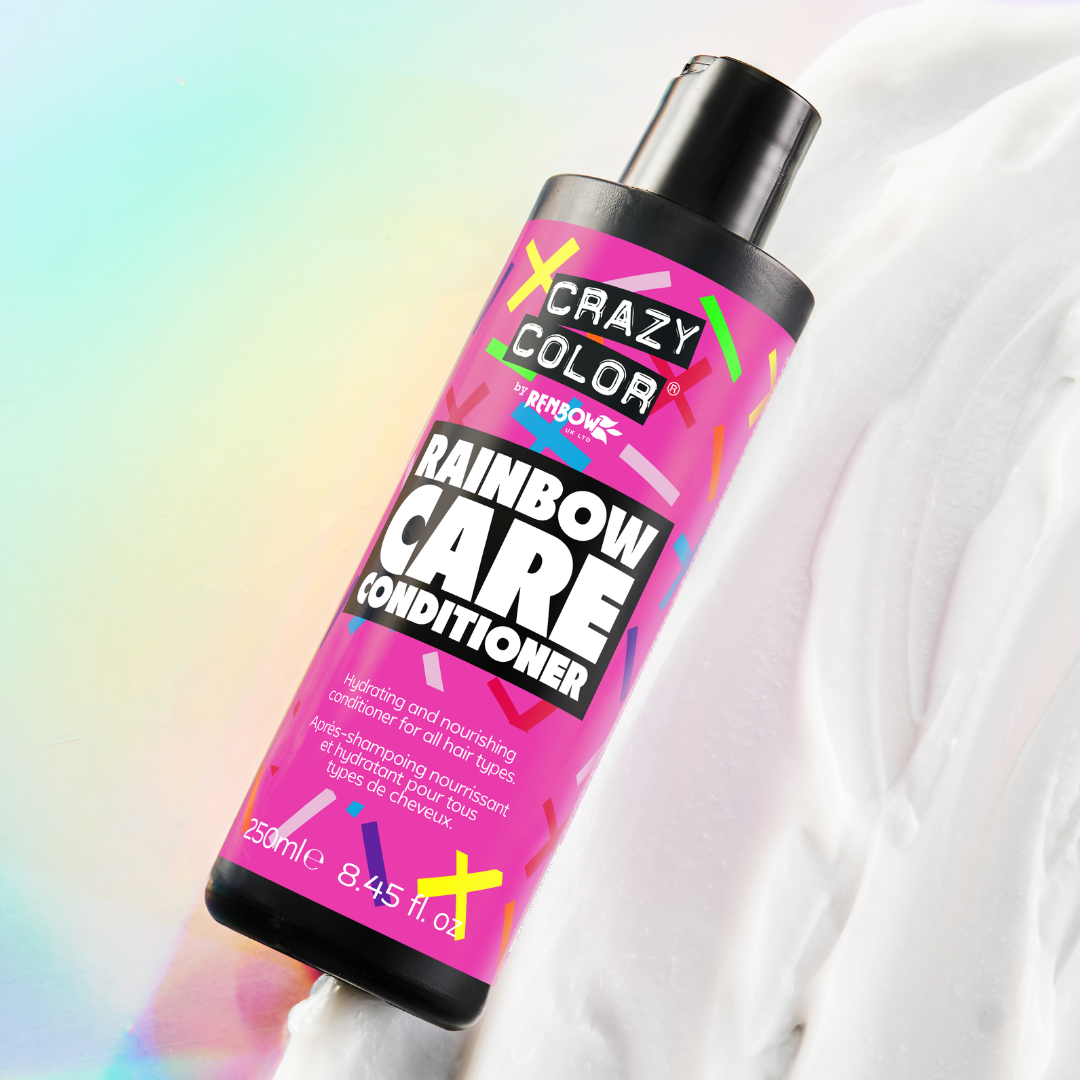 Crazy Color Rainbow Hair Color Care Conditioner 250ml – Salon Supplies
