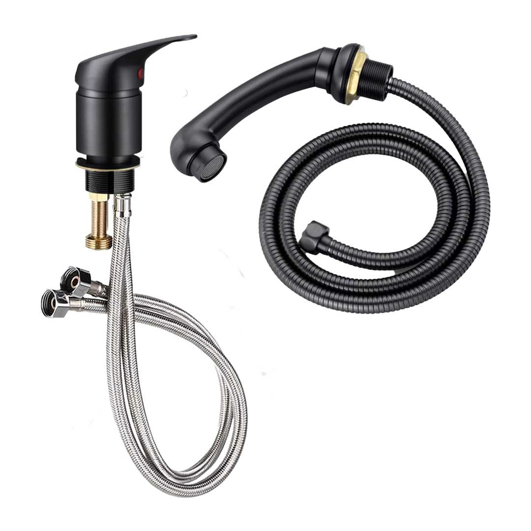 Salon Fit Mixer Tap Complete - Black- 7 Day Quick Ship – Salon Supplies