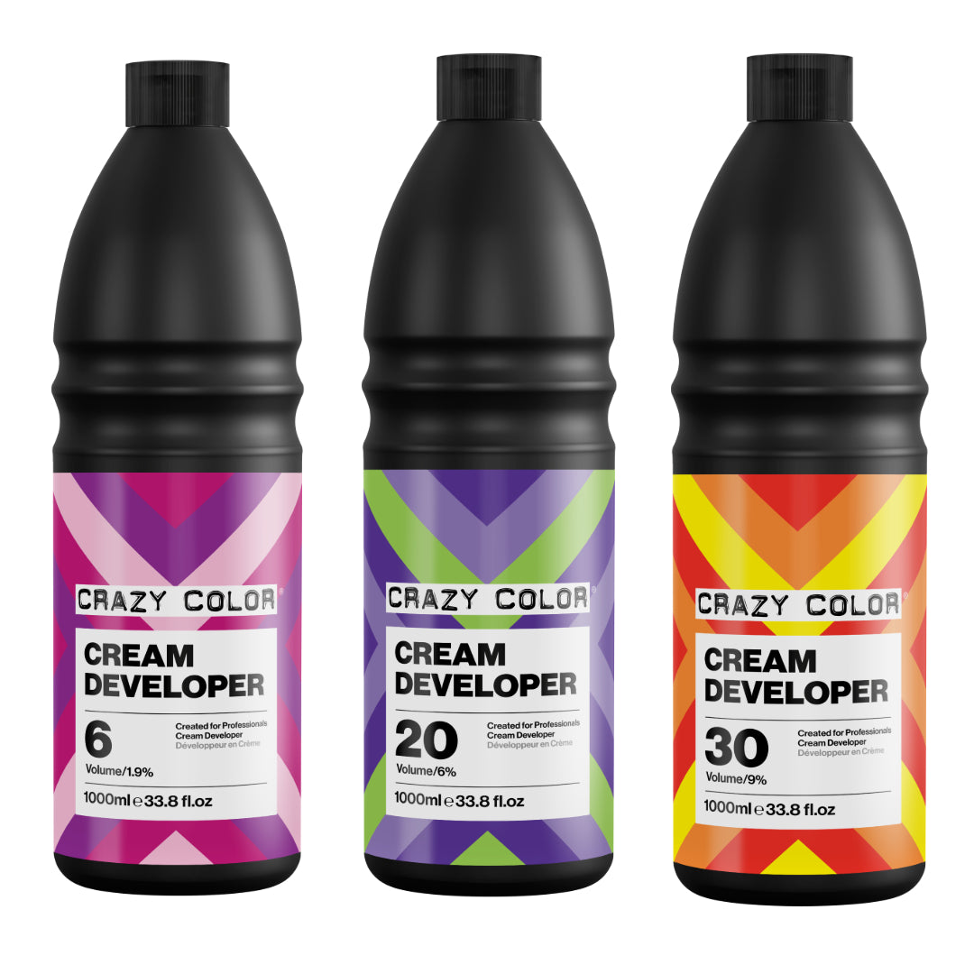 Crazy Color Cream Developer 1 Litre – Salon Supplies
