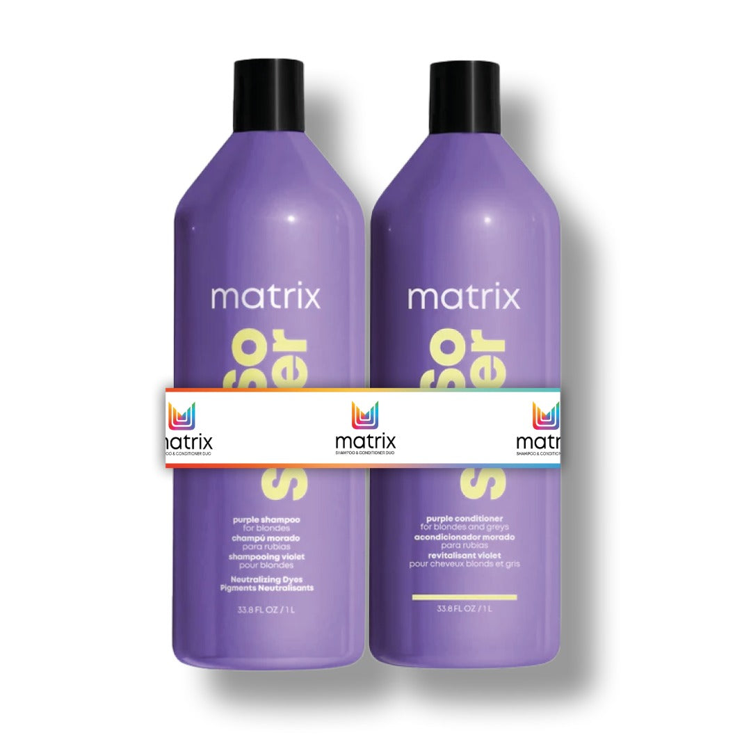 Matrix So Silver Litre Duo Pack – Salon Supplies