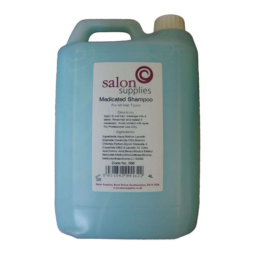 Medicated Shampoo 4 Litre – Salon Supplies