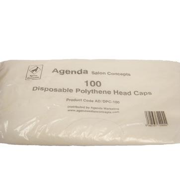 Agenda Polythene Caps (100) – Salon Supplies