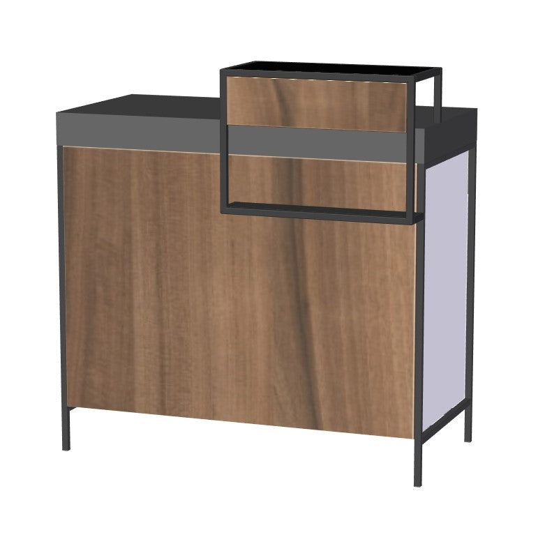 Welonda Retro Reception Desk – Salon Supplies
