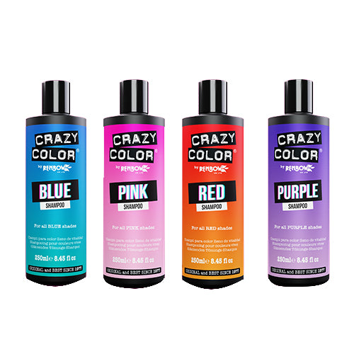Crazy Color Rainbow Hair Color Care Shampoo 250ml – Salon Supplies
